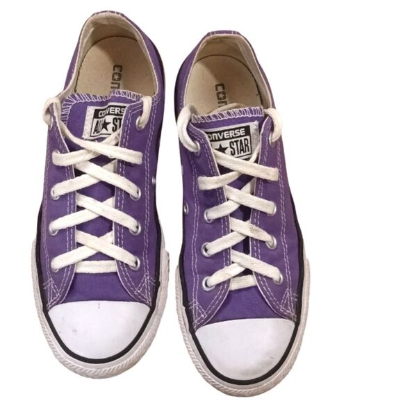 Converse | Shoes | Converse Kids Purple All Stars Sz 2 | Poshmark